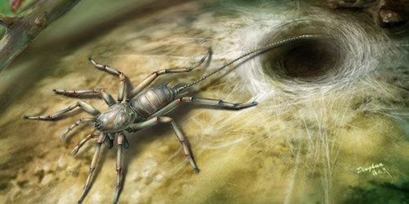 Spiders with Long Tails Found in Ancient Amber | The Scientist