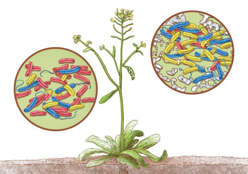 Infographic Plants Microbial Communities The Scientist Magazine®