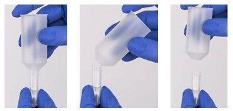 Midi preparation of plasmid DNA with transfection-grade purity using ...