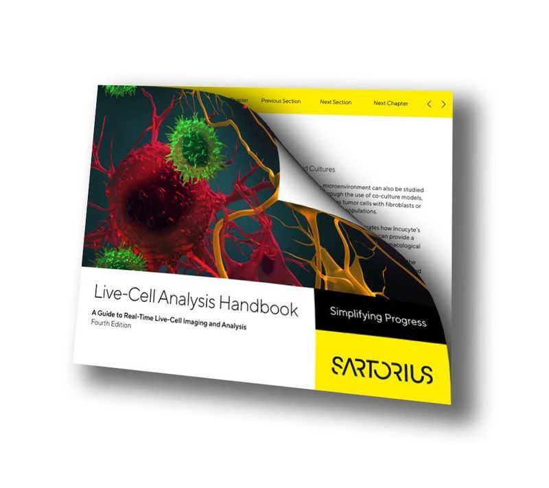 Sartorius Releases the 4th Edition of its Popular Live-Cell Analysis Handbook | The Scientist