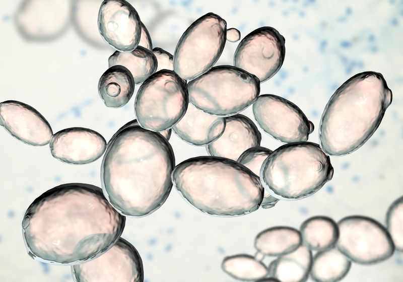 Saccharomyces Cerevisiae Microscope Labeled