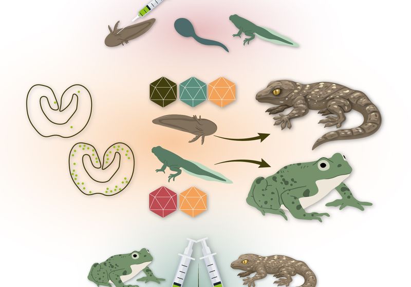 Amphibian Brain Forever Young' Salamanders Can Regrow Own Brain