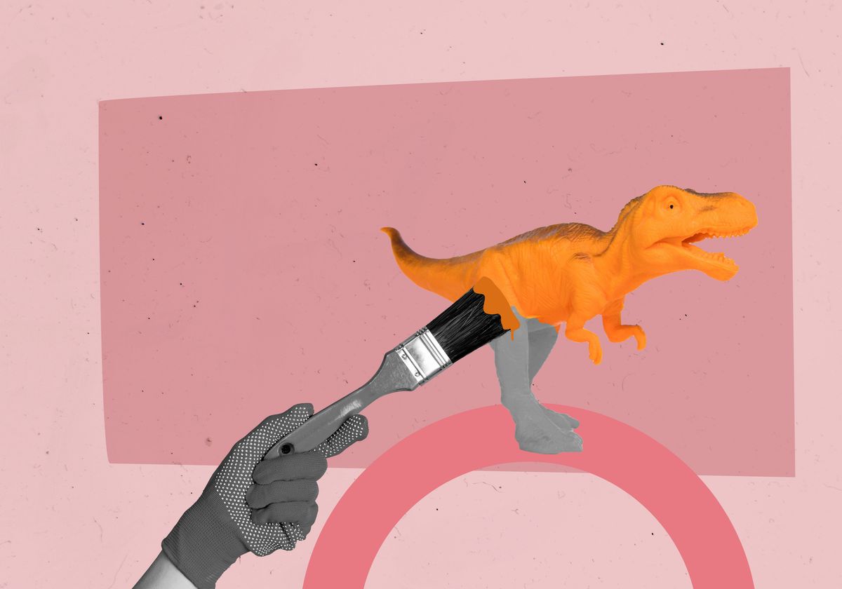 What Color Were Dinosaurs Eyes