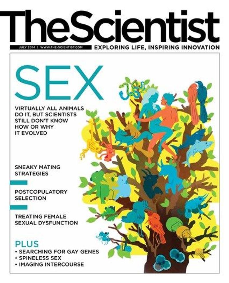 Issue July 2014 Sex The Scientist Magazine®